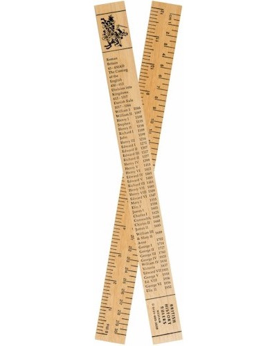 British History Ruler - 30cm
